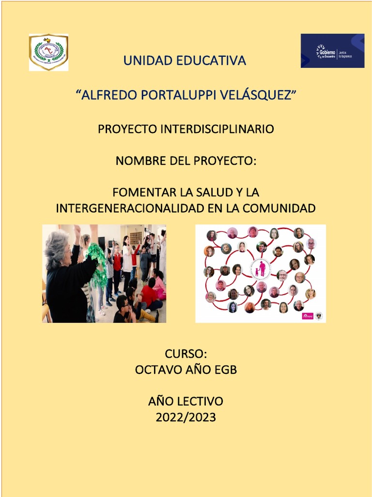 Proyecto Interdisciplinario 2 de Octavo Año A, B | PDF | Sistema ...