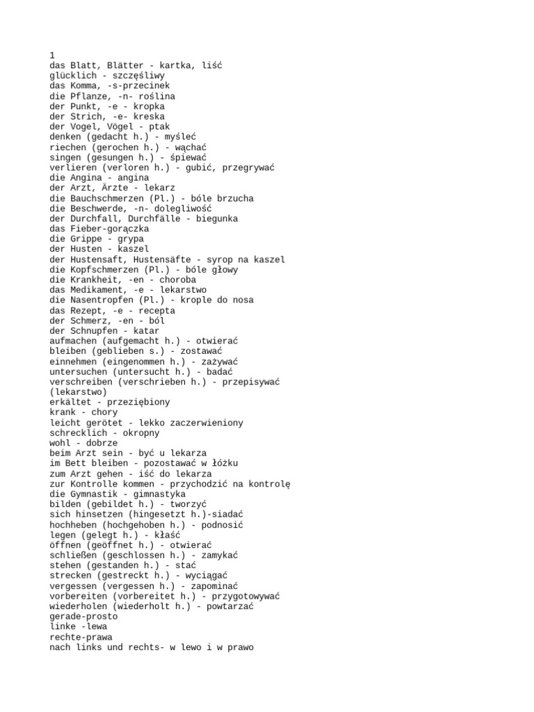 NIEMIECKI_SLOWKA_PODRECZNIK_be_zcwiczen | PDF