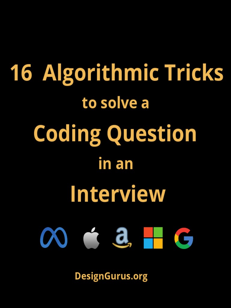 16 Algorithmic Tricks | PDF | Dynamic Programming | Computer Programming