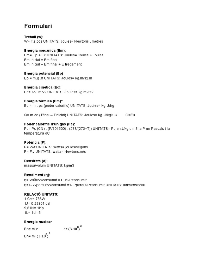 Formulari Enter Tecno | PDF