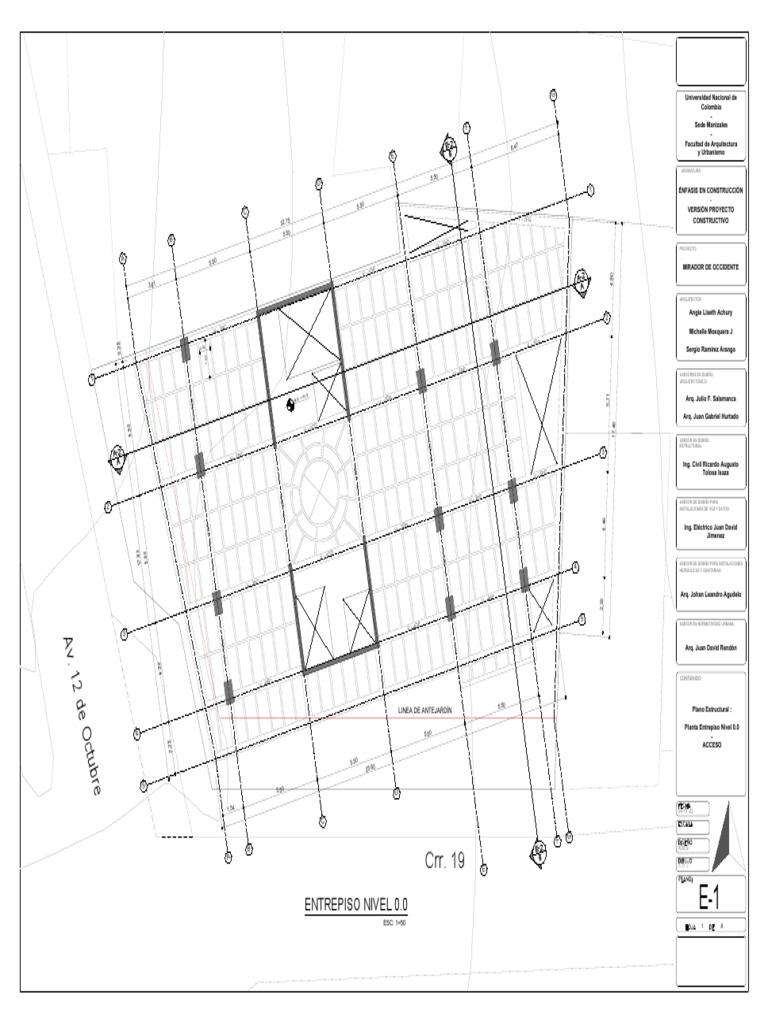 Planos Estructurales | PDF