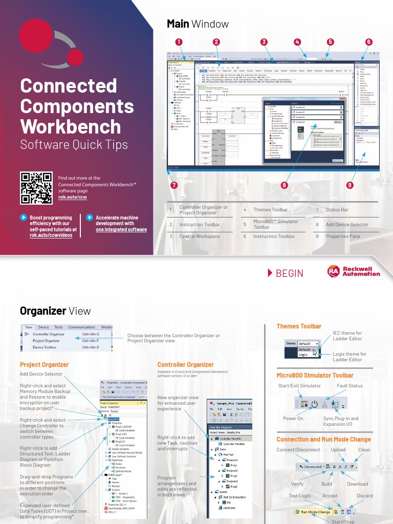 Connected Component Workbench v13 | PDF | Software | Computer Programming