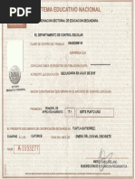 Certificado Preparatoria Abierta PDF | PDF