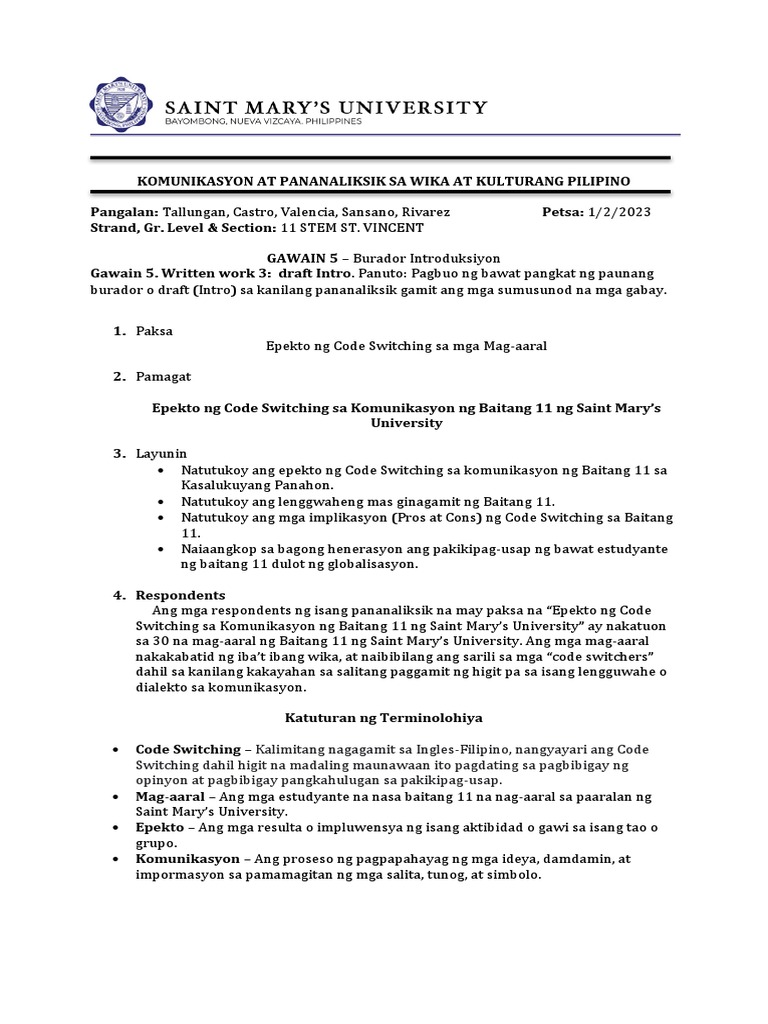 Chapter 1 Draft | PDF