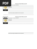 Bucket Filling Slips | PDF