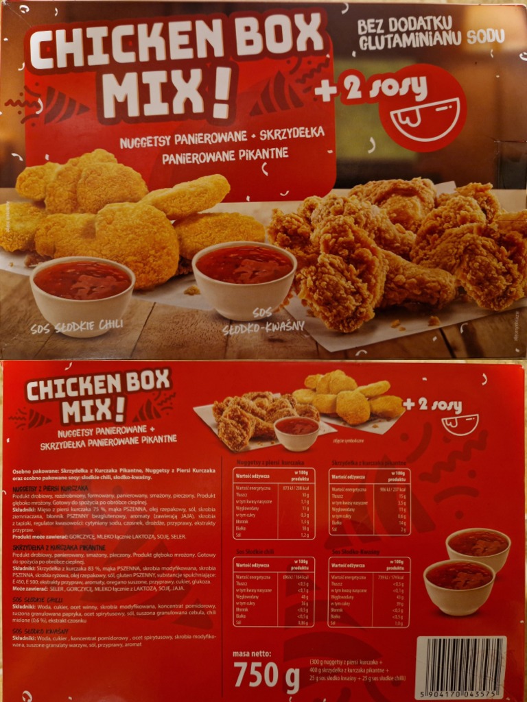 Chicken Box Mix - Biedronka | PDF