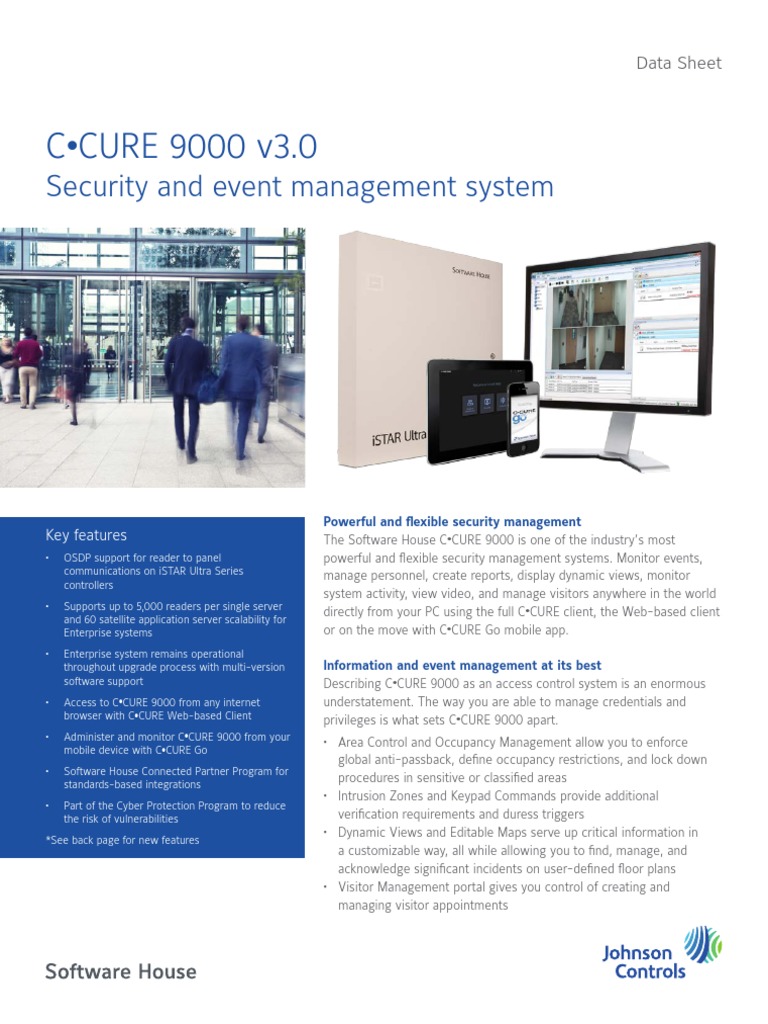 CCURE-9000-v3-0 Ds r01 Hs en May2022 | PDF | 64 Bit Computing | Microsoft Windows