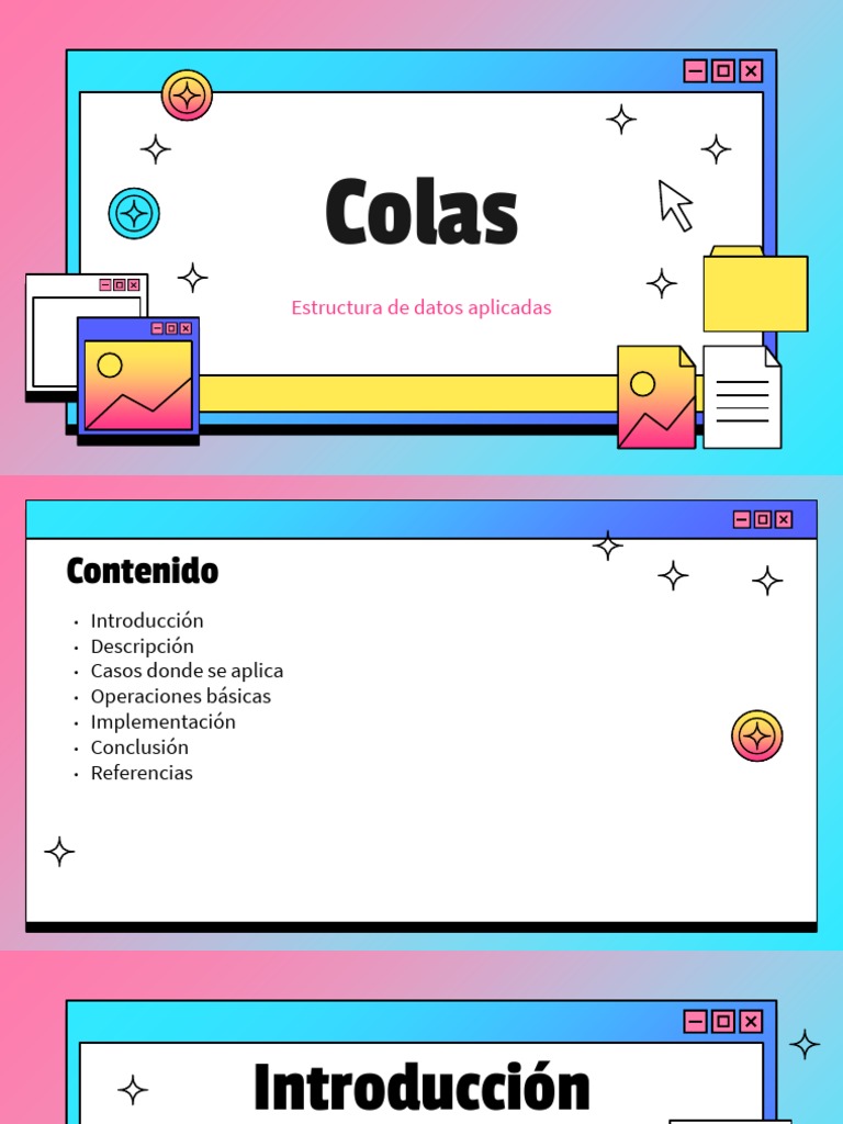 Tema 5 Colas | PDF | Cola (tipo de datos abstractos) | Programación de ...