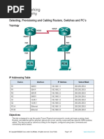 Deploying and Cabling Devices in Packet Tracer | PDF | Icon (Computing) | Network Switch