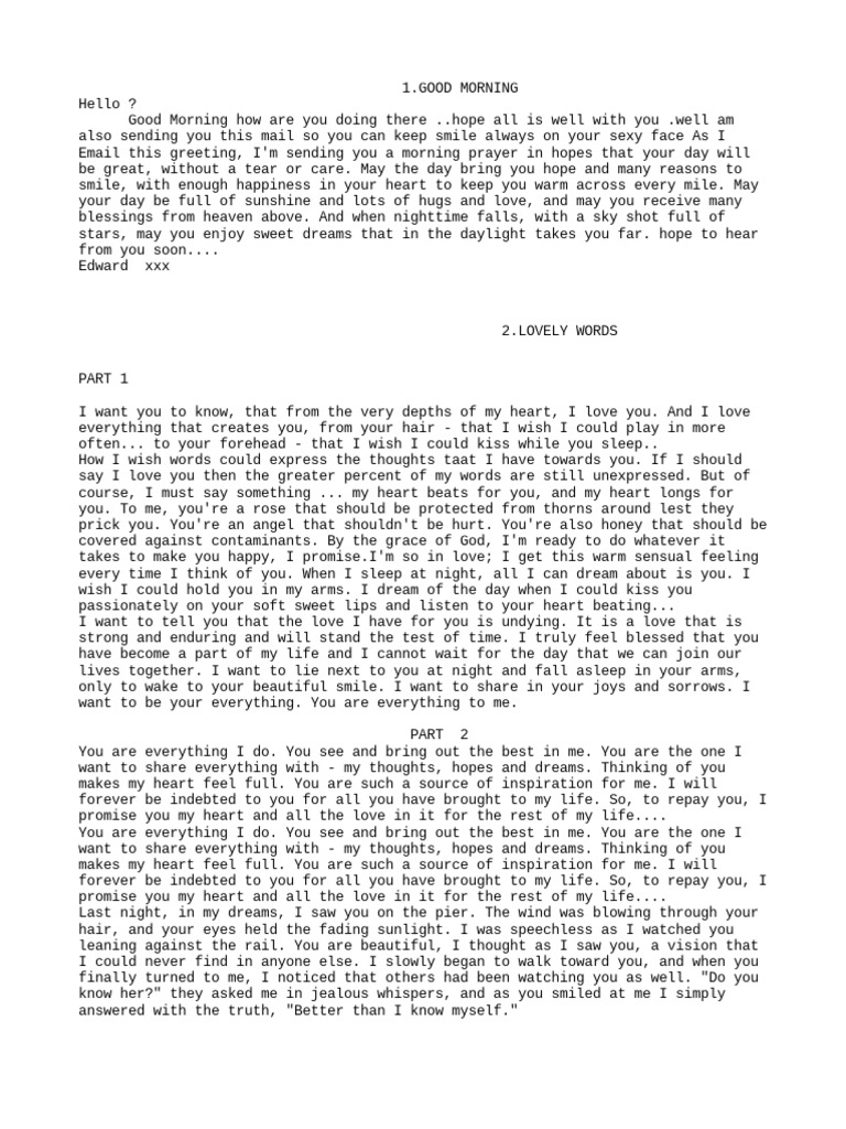 Killing Words | PDF | Love | Dream