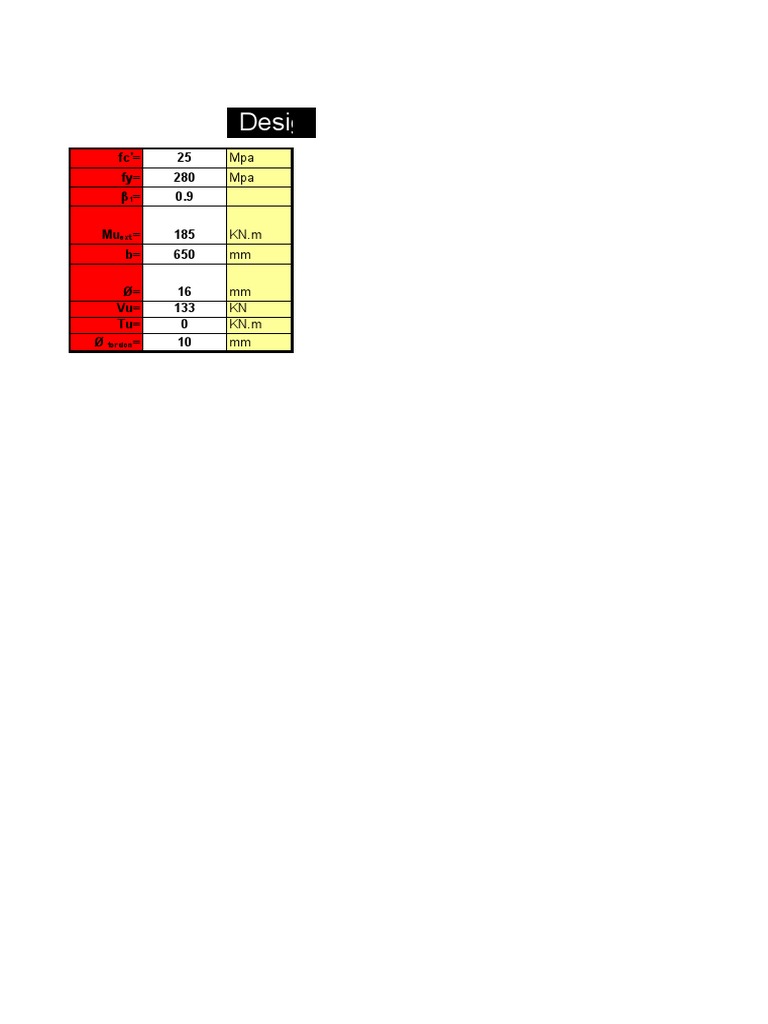 Design of Beam | PDF