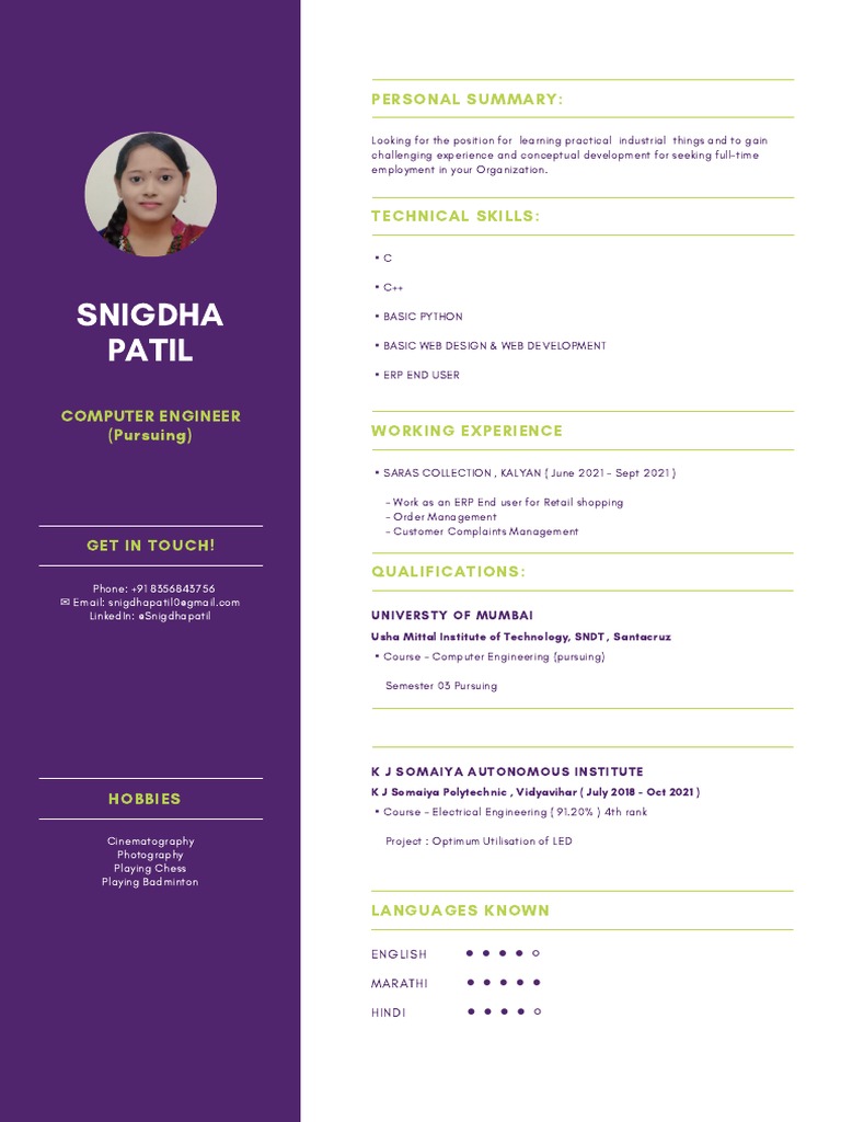 Snigdha Patil Pdf