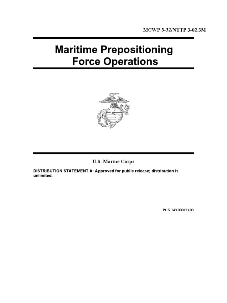 Maritime Prepositioning Force Guide | PDF | United States Marine Corps ...