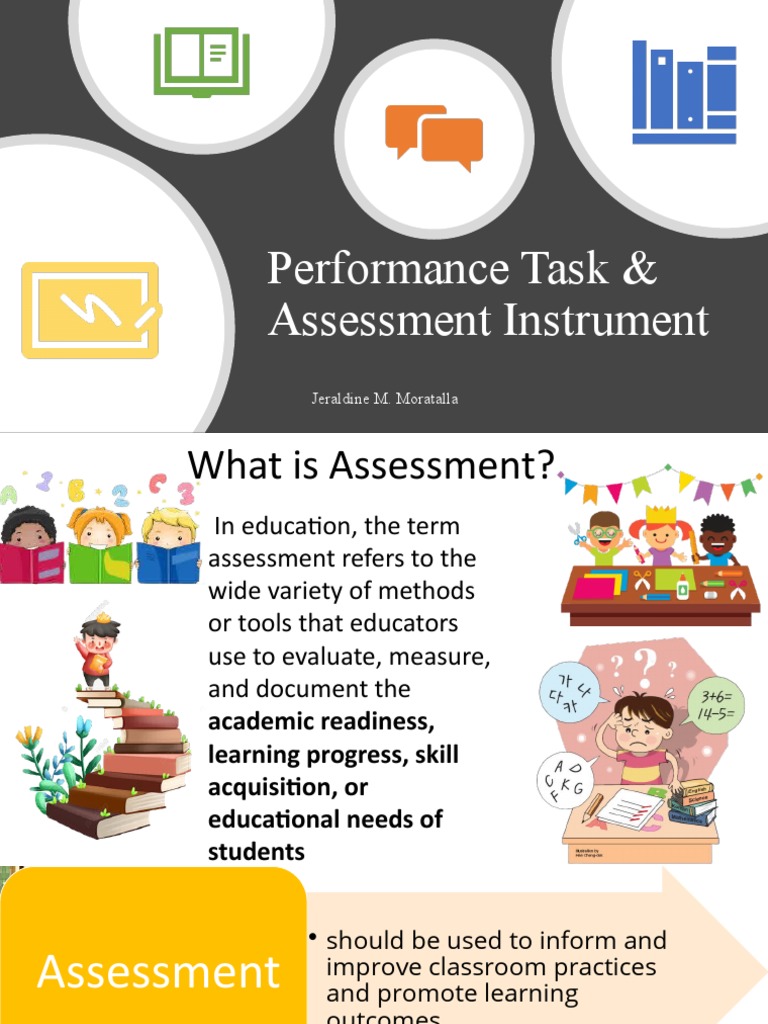 Performance Task AndAssessment Instrument | PDF | Educational ...