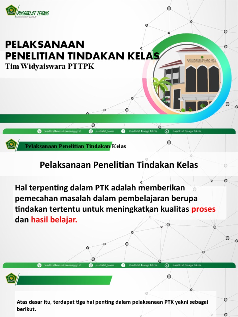 Pelaksanaan PTK Ok | PDF