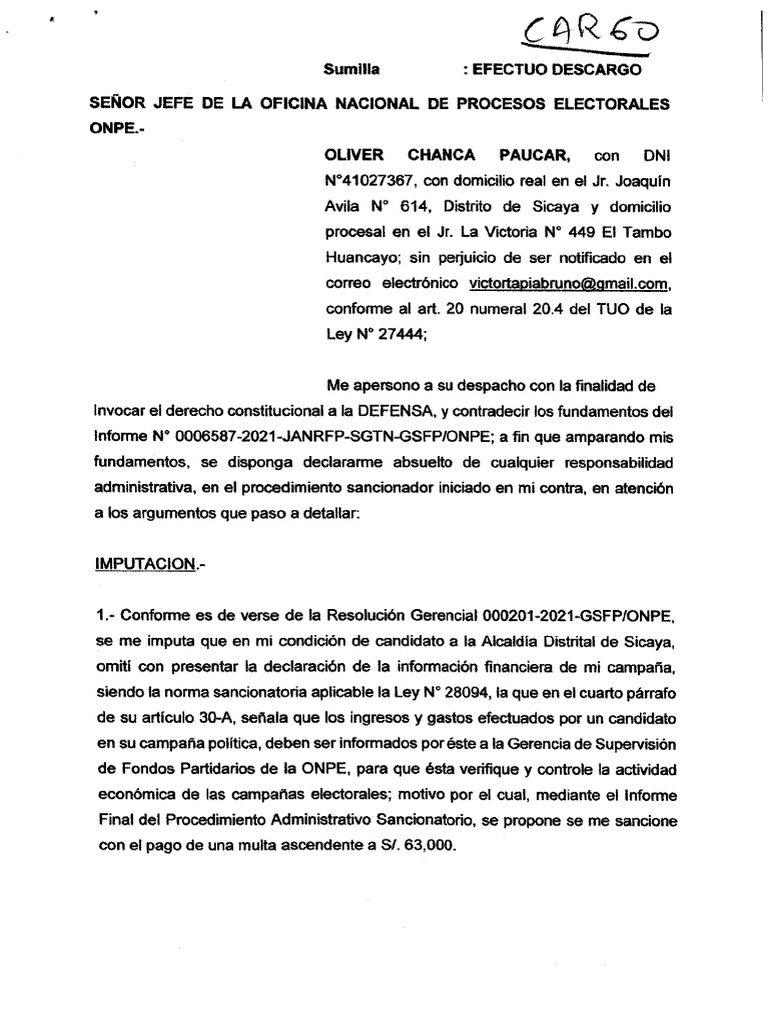 Documentos Legales | PDF
