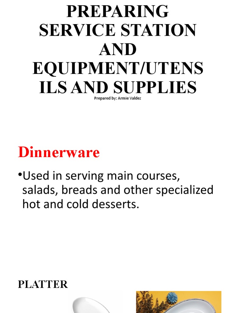 Essential Tableware, Flatware, and Glassware for Restaurant Service ...