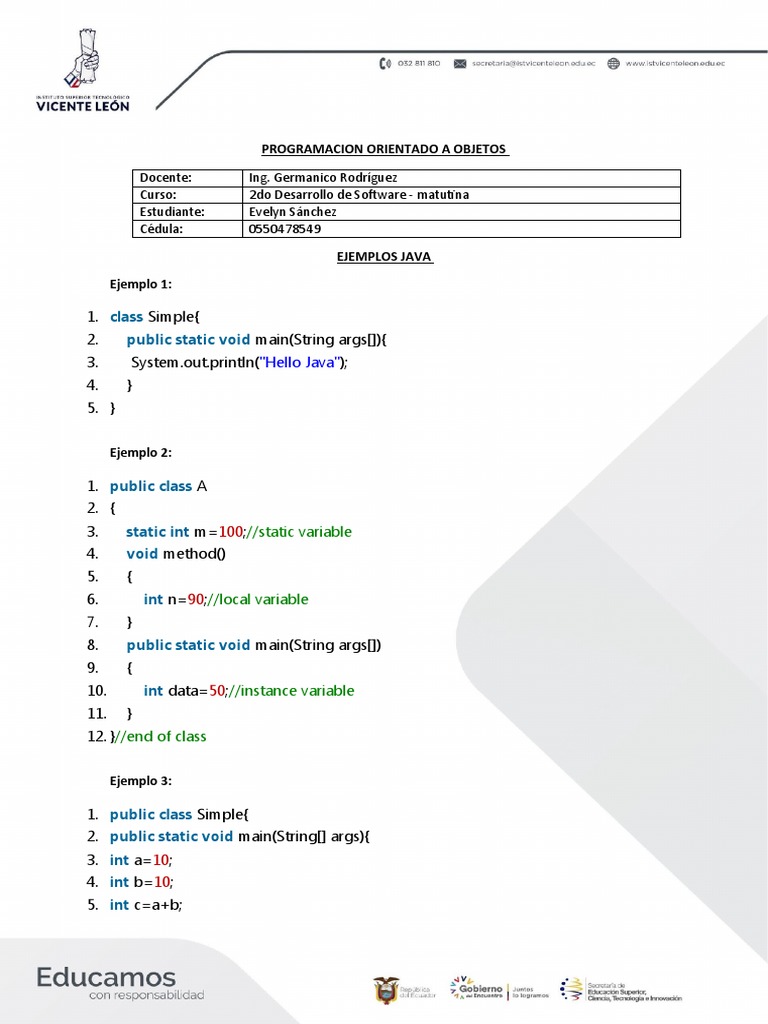ALGORITMOS CONDICIONALES SIMPLES Eve | PDF