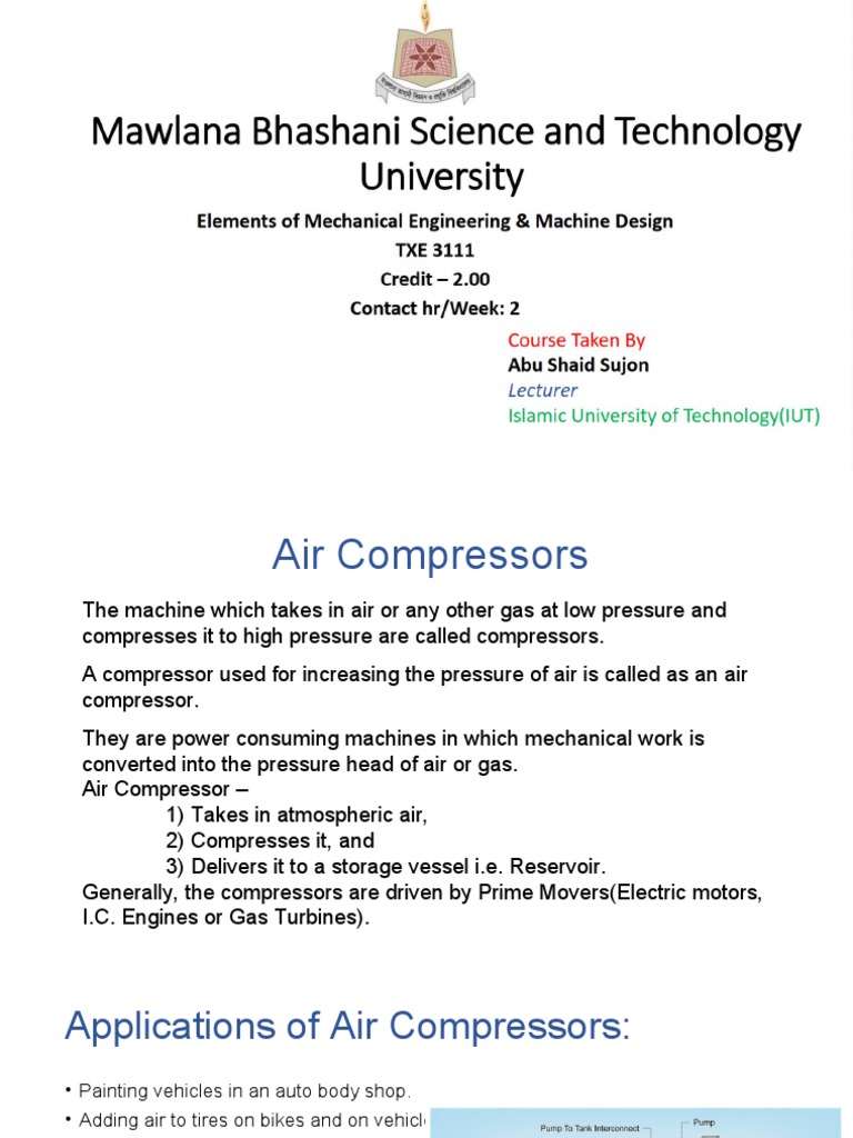 Air Cpmpressor Pump Boiler Steam Engine IEC Gas Turbine | PDF ...