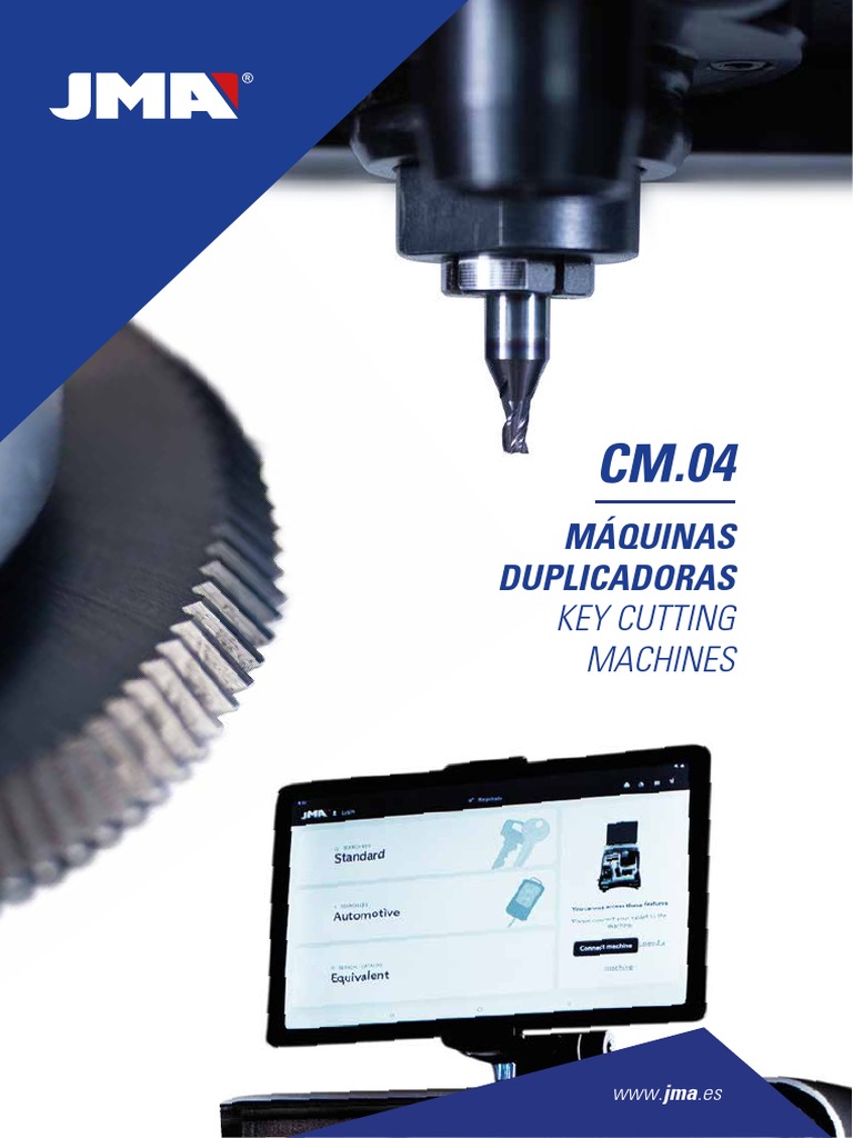 Catalogo Maquinas Duplicadoras cm04 | PDF | Producción y fabricación ...