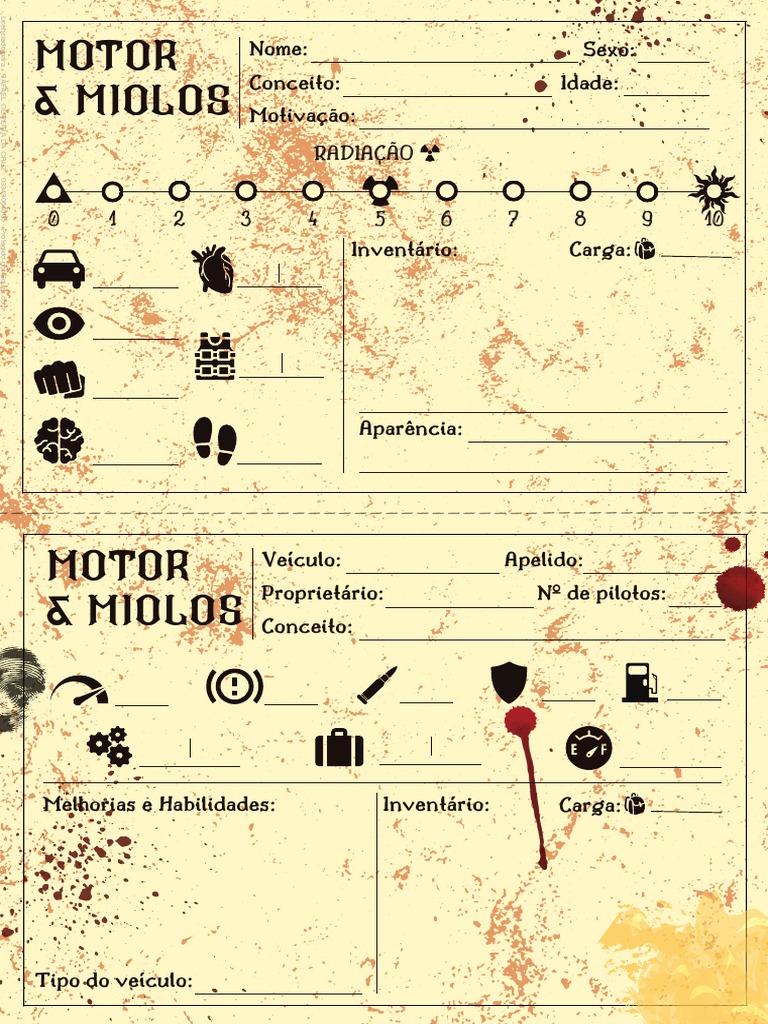 Ficha - Motor - Miolos PDF | PDF