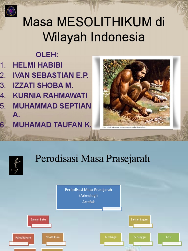 Kebudayaan dan Kehidupan di Mesolitikum | PDF | Sejarah