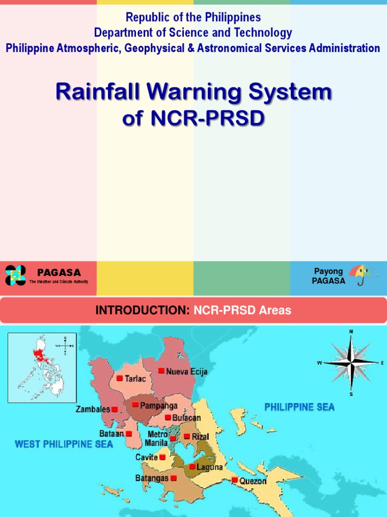 NCR Thunderstorm and Rainfall Warnings | PDF | Thunderstorm | Precipitation