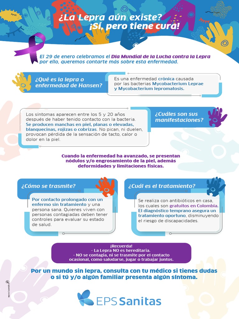 Afiche TABLOIDE LEPRA Eps Sanitas | PDF