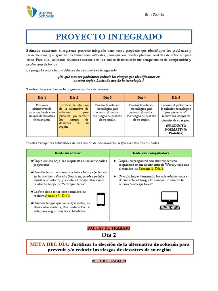 Proyecto Integrado | PDF