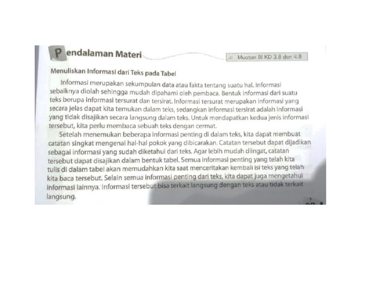 Materi Bindo 18 | PDF