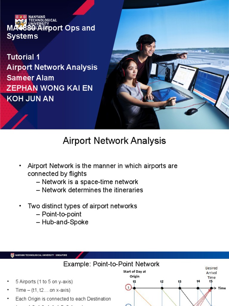 Tutorial 1 Airport Network Analysis | PDF | Airline Hub | Air Traffic ...