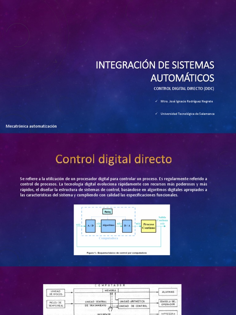 Control - Digital - Directo Presentación 1 | PDF | Ingeniería ...