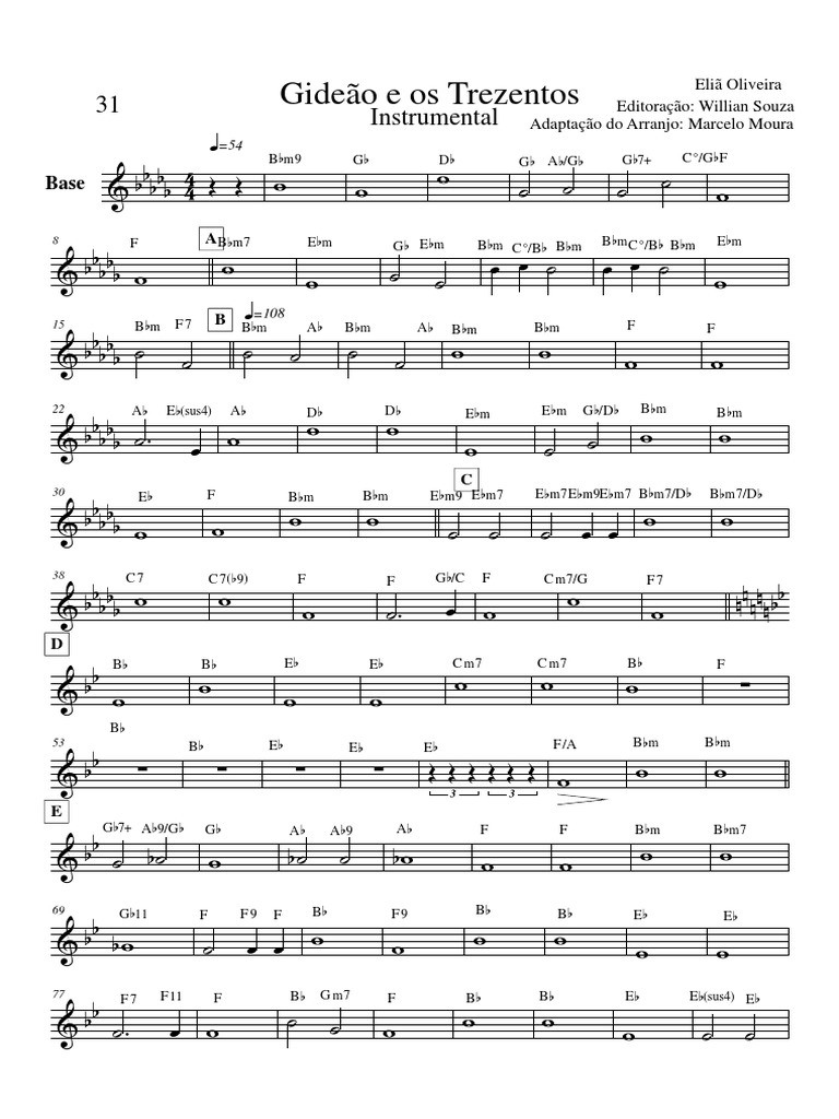 Gideão e Os Trezentos - Base | PDF