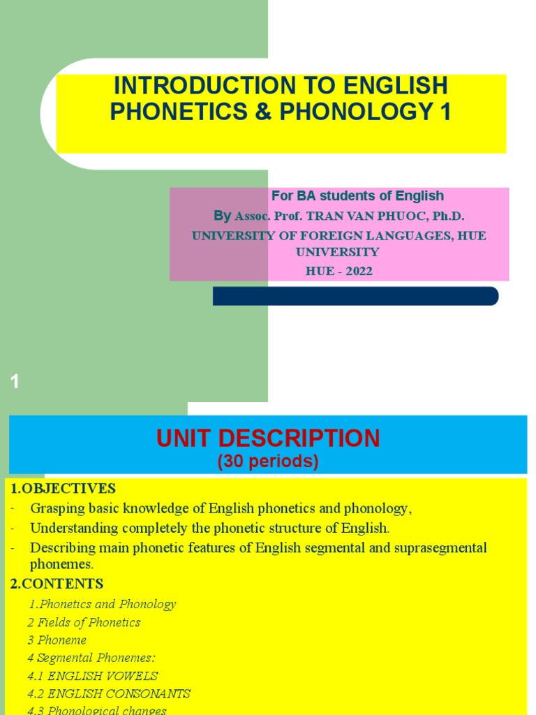 English Phonetics and Phonology Guide | PDF | Phoneme | Phonetics