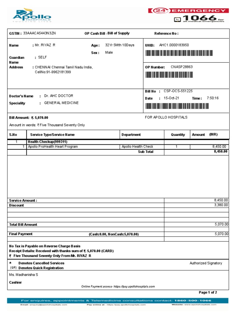 Health Document | Download Free PDF | Cardiology | Physical Examination