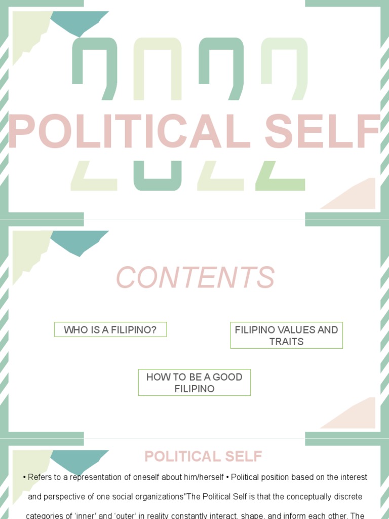 Understanding the Political Self | PDF | Identity (Social Science ...