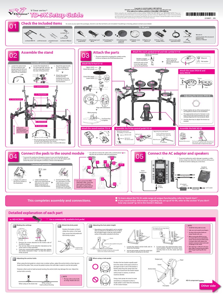 TD-9K Diagram | PDF | Screw | Manufactured Goods