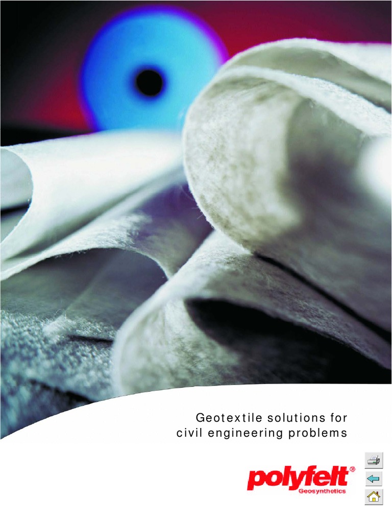 Geotextile Solution | PDF | Drainage | Soil