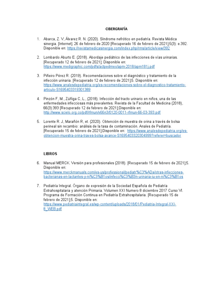 Cibergrafía | PDF