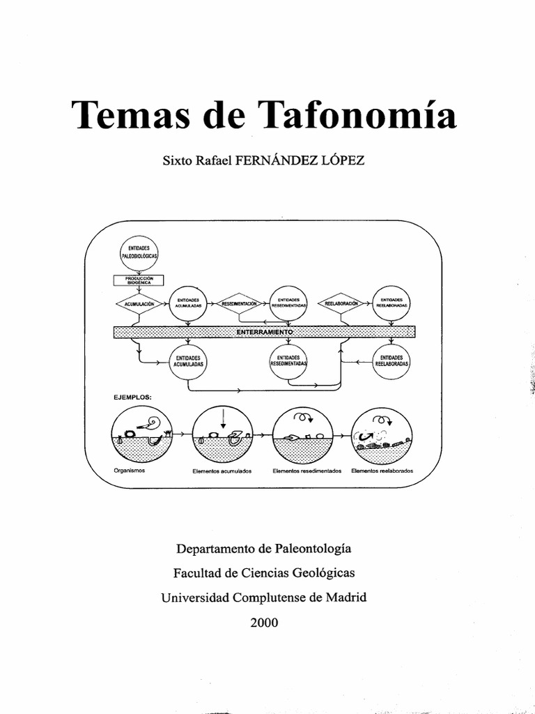 Tafonomia Como Disciplina Científica | PDF | Paleontología | Fósil