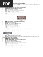 Philippine Fish Names and Species Guide | PDF | Aquaculture | Seafood
