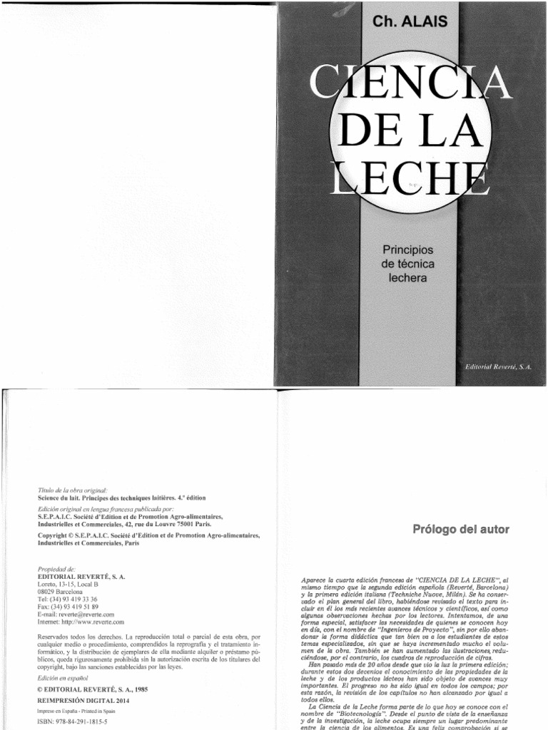 Libro - Leche | PDF