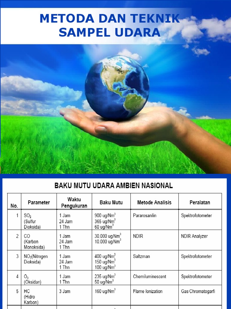 Teknik Sampling Udara | PDF | Griya & Taman