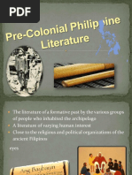 1-Pre-Colonial Period | PDF | Riddle | Mythology