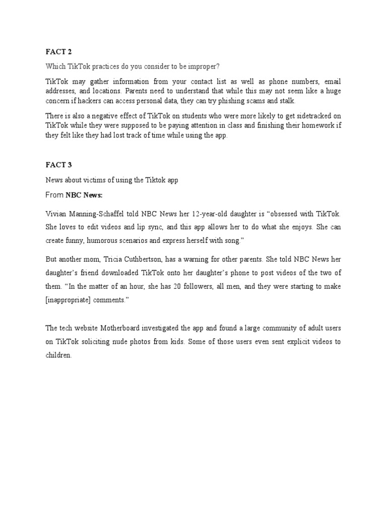 Eithan - Facts Journ | PDF