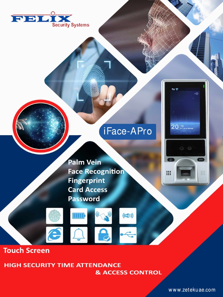 Felix Biometric iFace-Apro - Datasheet | PDF | Computing