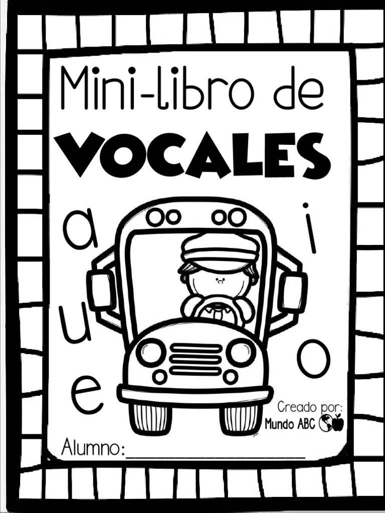 Minilibro de Vocales | PDF | Arte