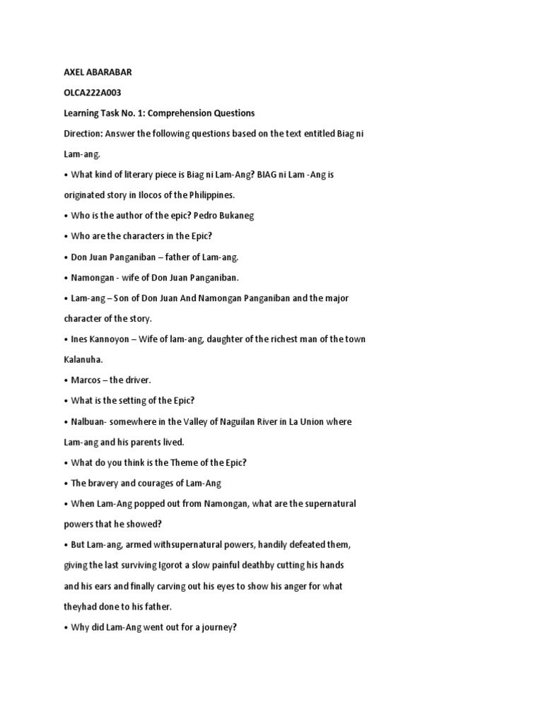 Learning Task No 4 | PDF