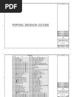 Piping GAD Checklist for Design & Drafting | PDF | 3 D Modeling | Computing
