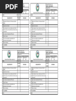 DepEd Checklist On MOOE Liquidation | PDF | Receipt | Business